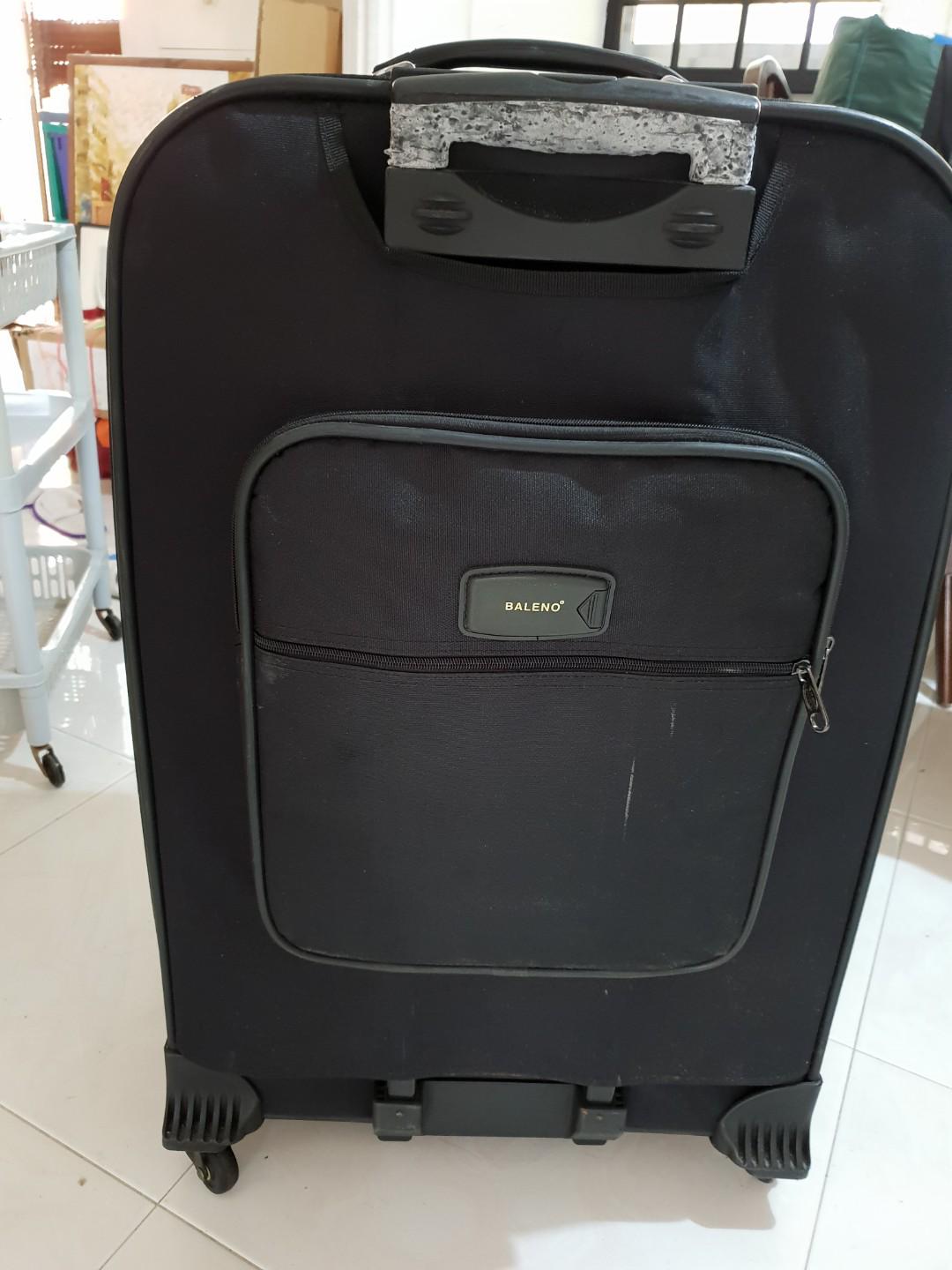 Baleno Dark Blue Big Luggage (Expandable), Hobbies & Toys, Travel ...
