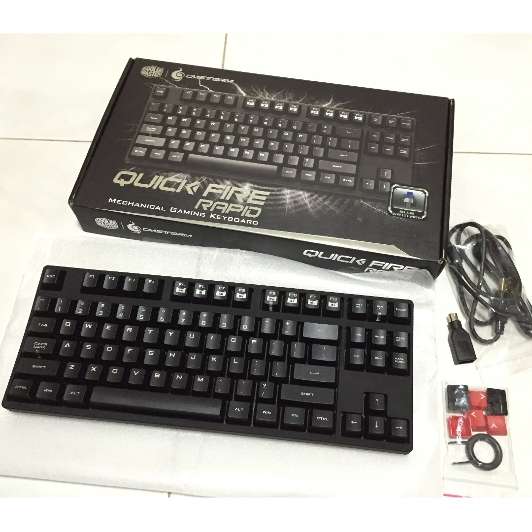 CM Storm QuickFire Rapid - Tenkeyless Mechanical Gaming Keyboard with ...