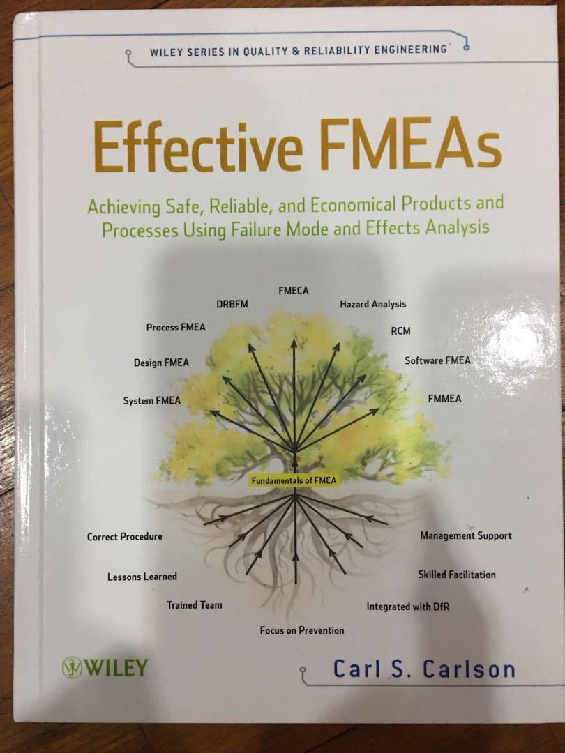 Effective FMEAs - Wiley Series in Quality & Reliability Engineering, Hobbies & Toys, Books ...