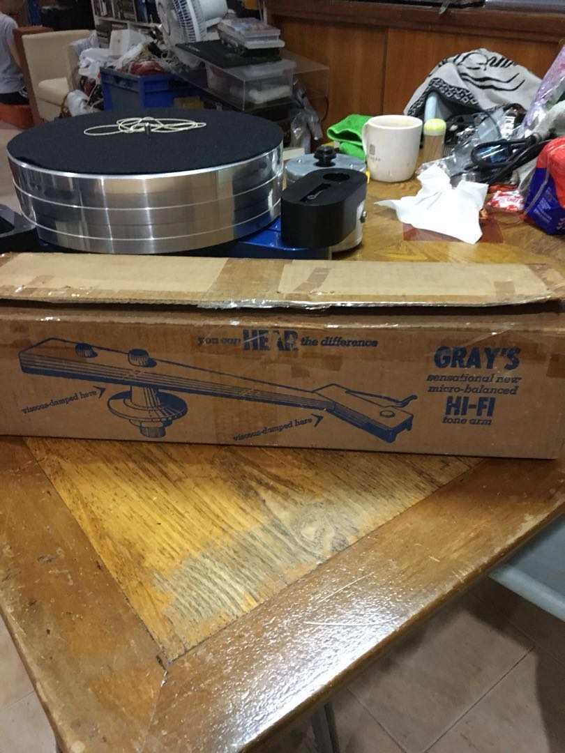 Gray 212/216 vintage tonearm - Hi-Fi and Cinema Cables & Accessories ...
