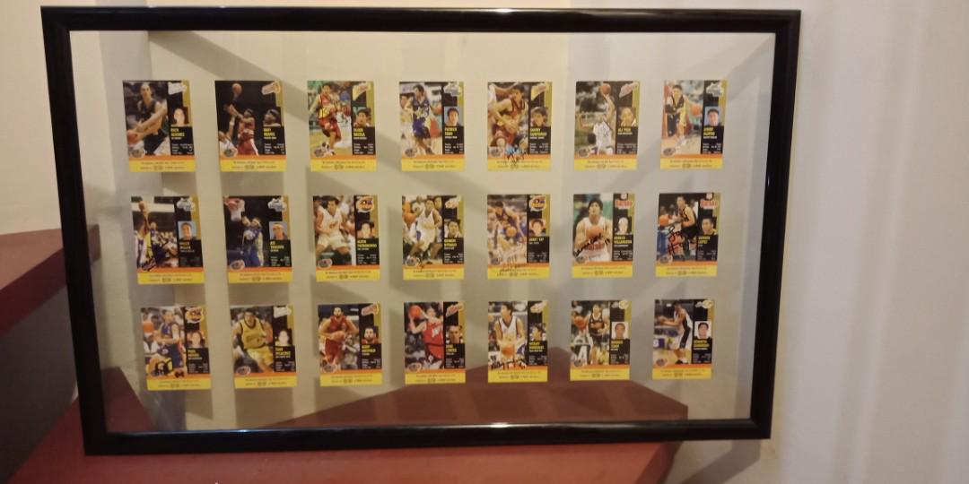 Hand signed autograph of 21 PBA All Stars in limited edition basketball ...