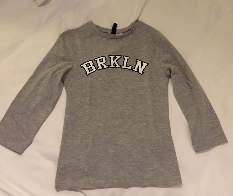 H&M brooklyn shirt, Women's Fashion, Tops, Shirts on Carousell