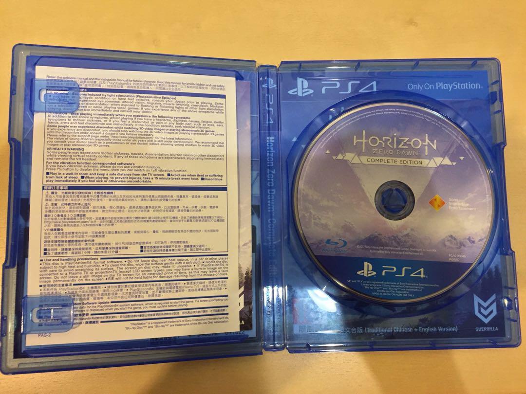 Horizon Zero Dawn Complete Edition PS4, Video Gaming, Video Games ...