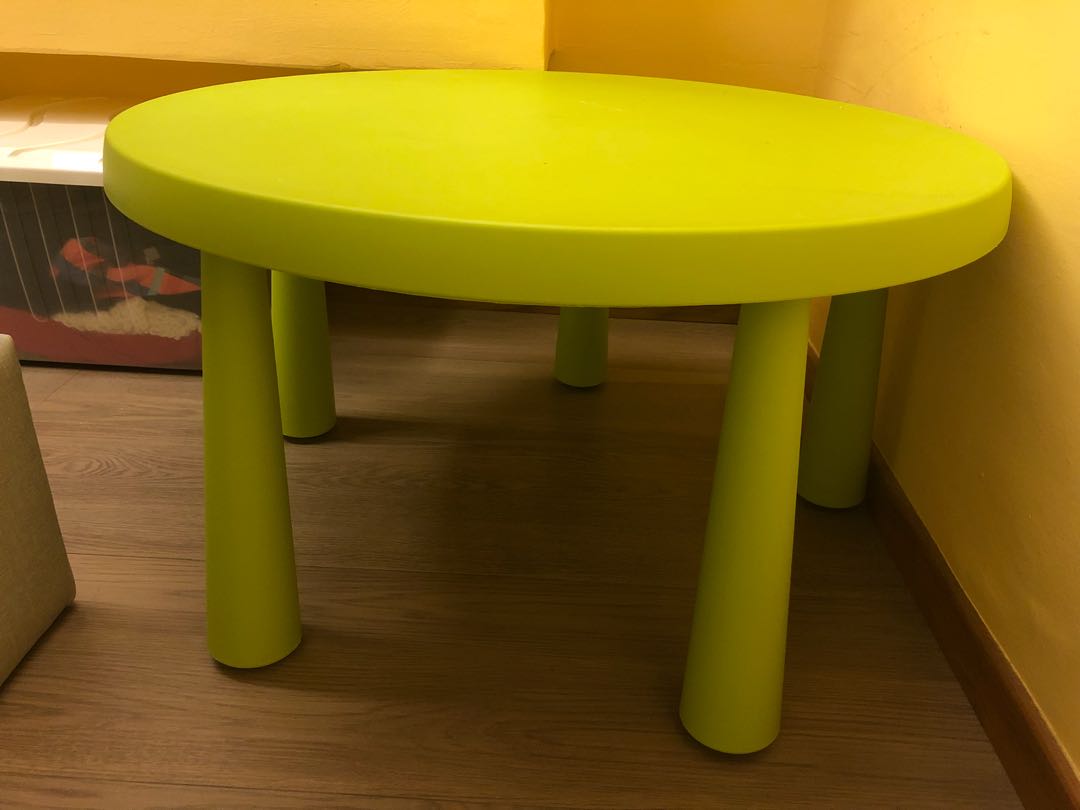 IKEA Kids round Table, Babies & Kids, Baby Nursery & Kids Furniture ...