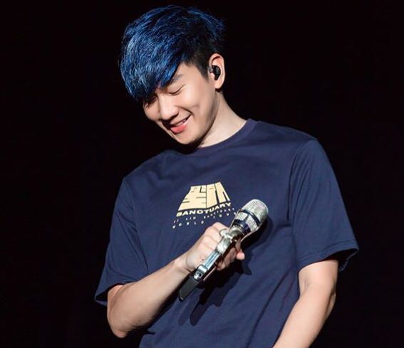 Jj Lin Jun Jie Sanctuary World Tour T Shirt, Women's Fashion, Tops ...