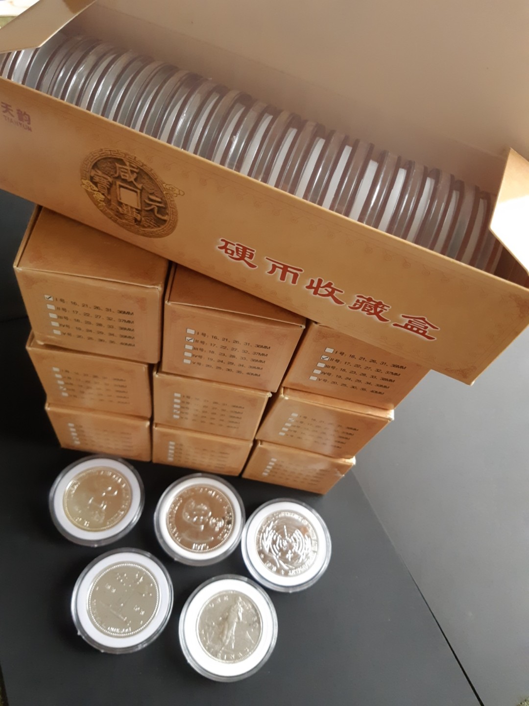 Large Coin Capsules, Hobbies & Toys, Memorabilia & Collectibles ...