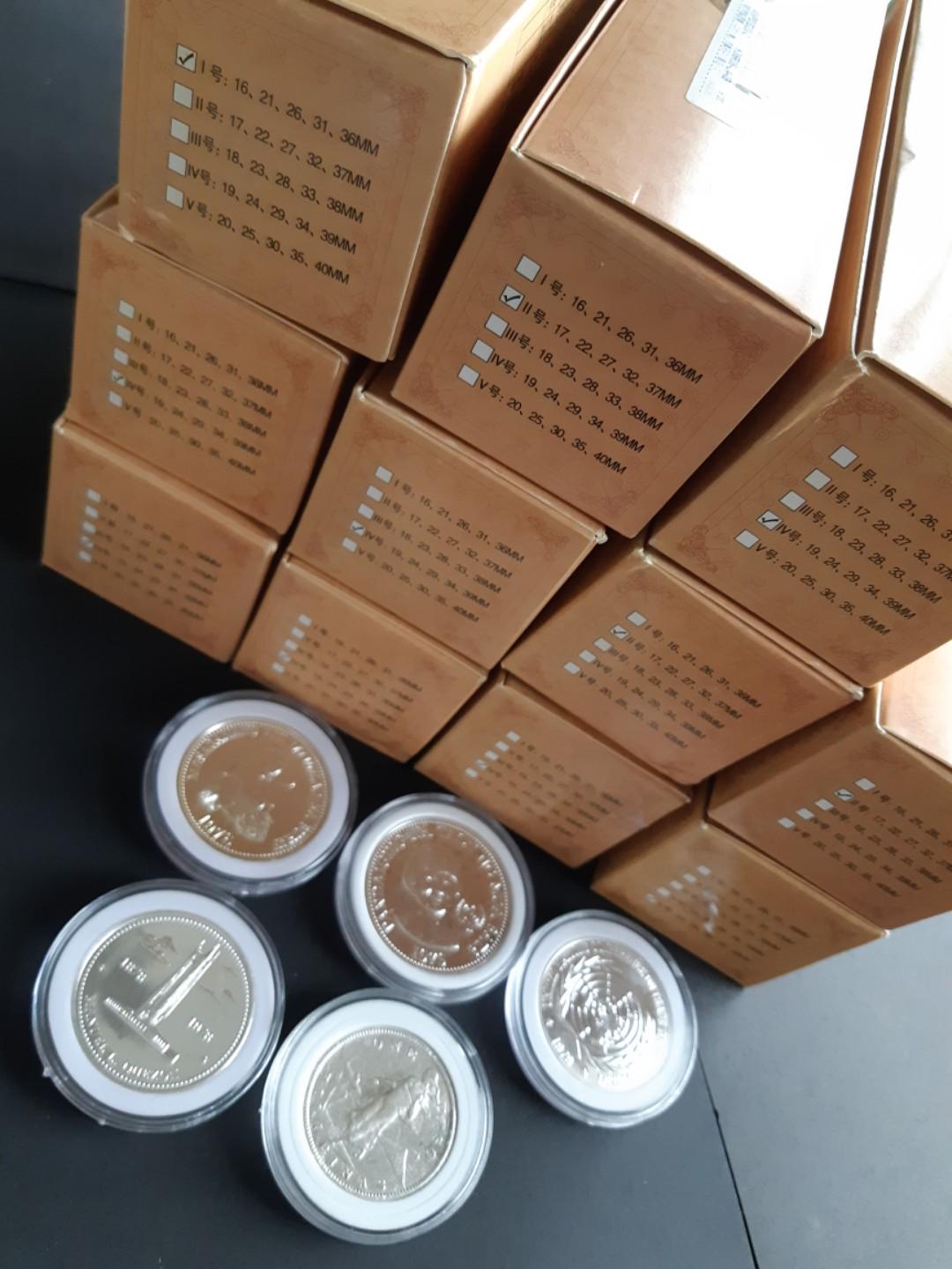 Large Coin Capsules, Hobbies & Toys, Memorabilia & Collectibles ...