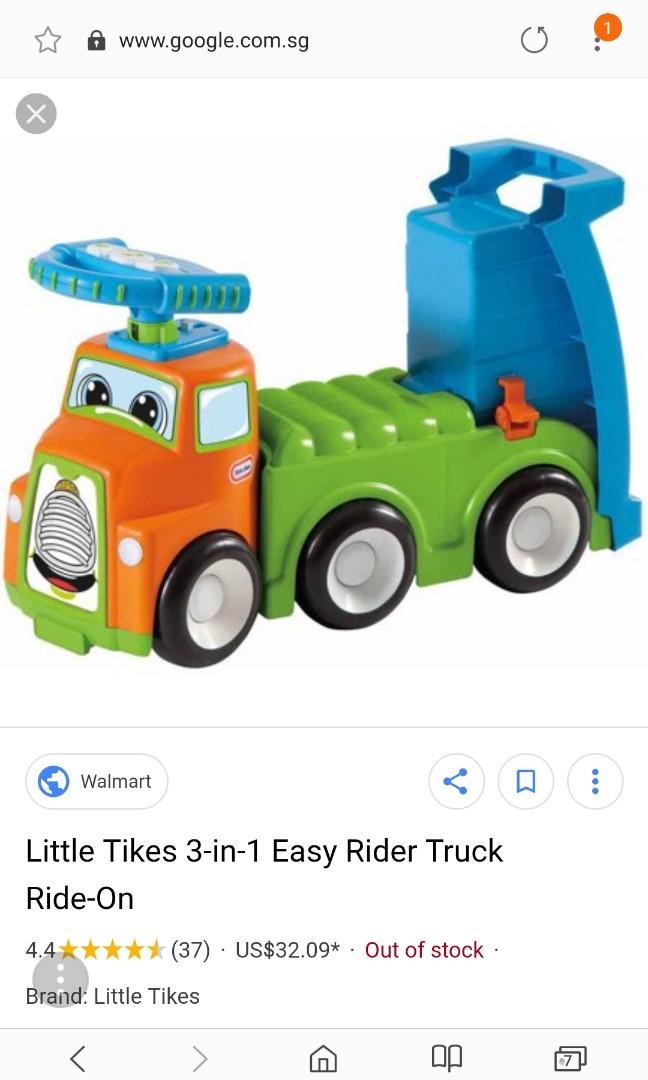 Little Tikes Easy Rider Truck, Babies & Kids, Infant Playtime on Carousell