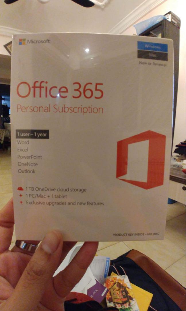 Microsoft Office 365, Computers & Tech, Parts & Accessories, Software ...