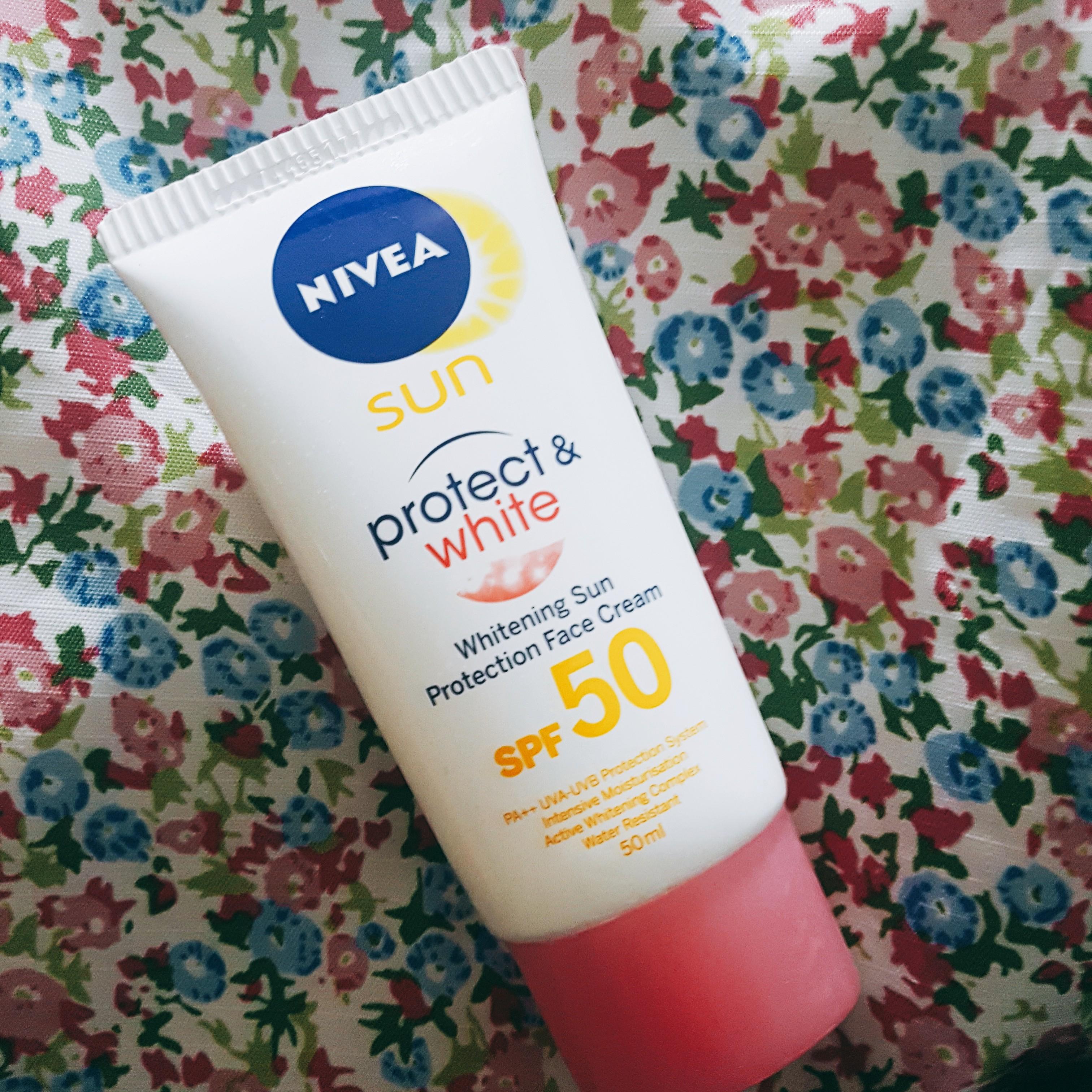 Nivea Sun and white protection screen with SPF 50+++, Beauty & Personal ...