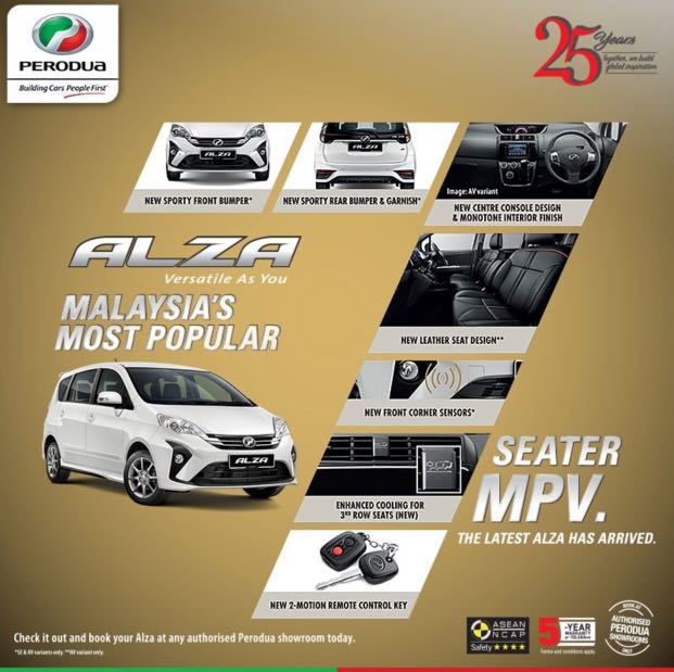 Perodua Alza Baru 2018, Cars, Cars for Sale on Carousell