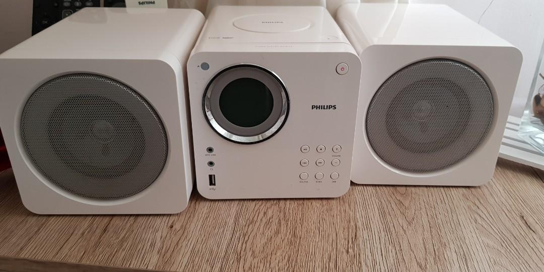 Philips Cube Micro Music System MCM103, Audio, Portable Music Players ...