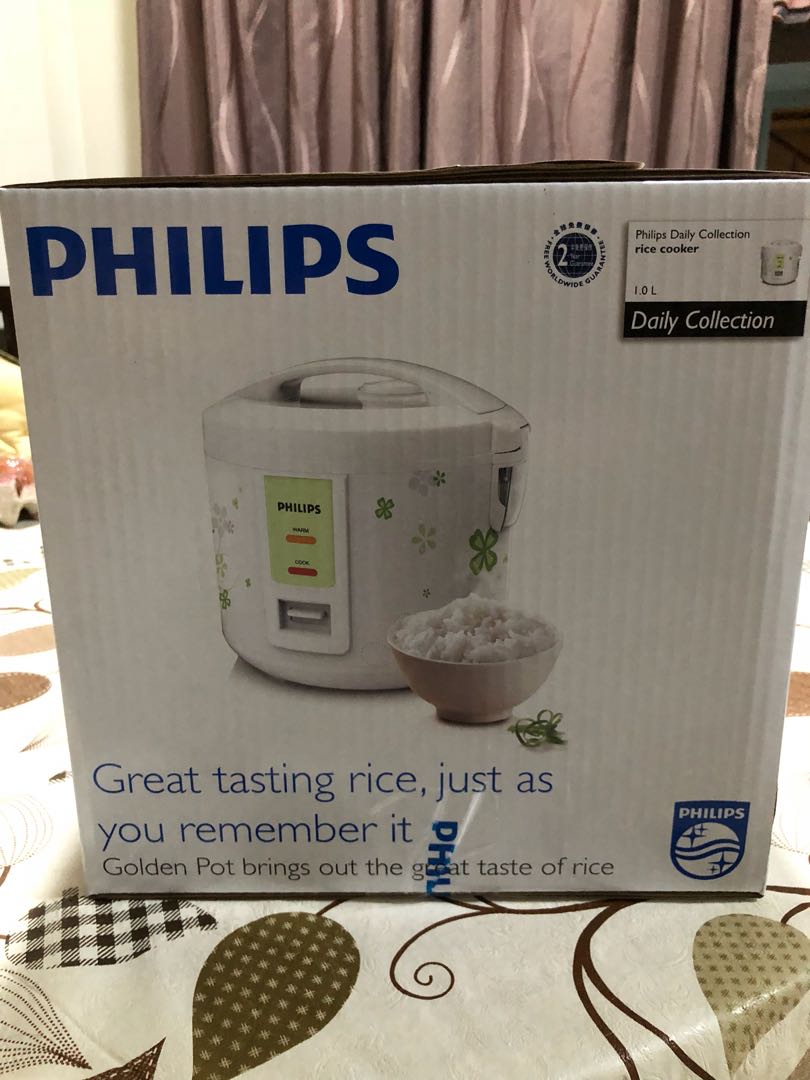 Philips Daily Collection Rice Cooker, TV & Home Appliances, Kitchen ...