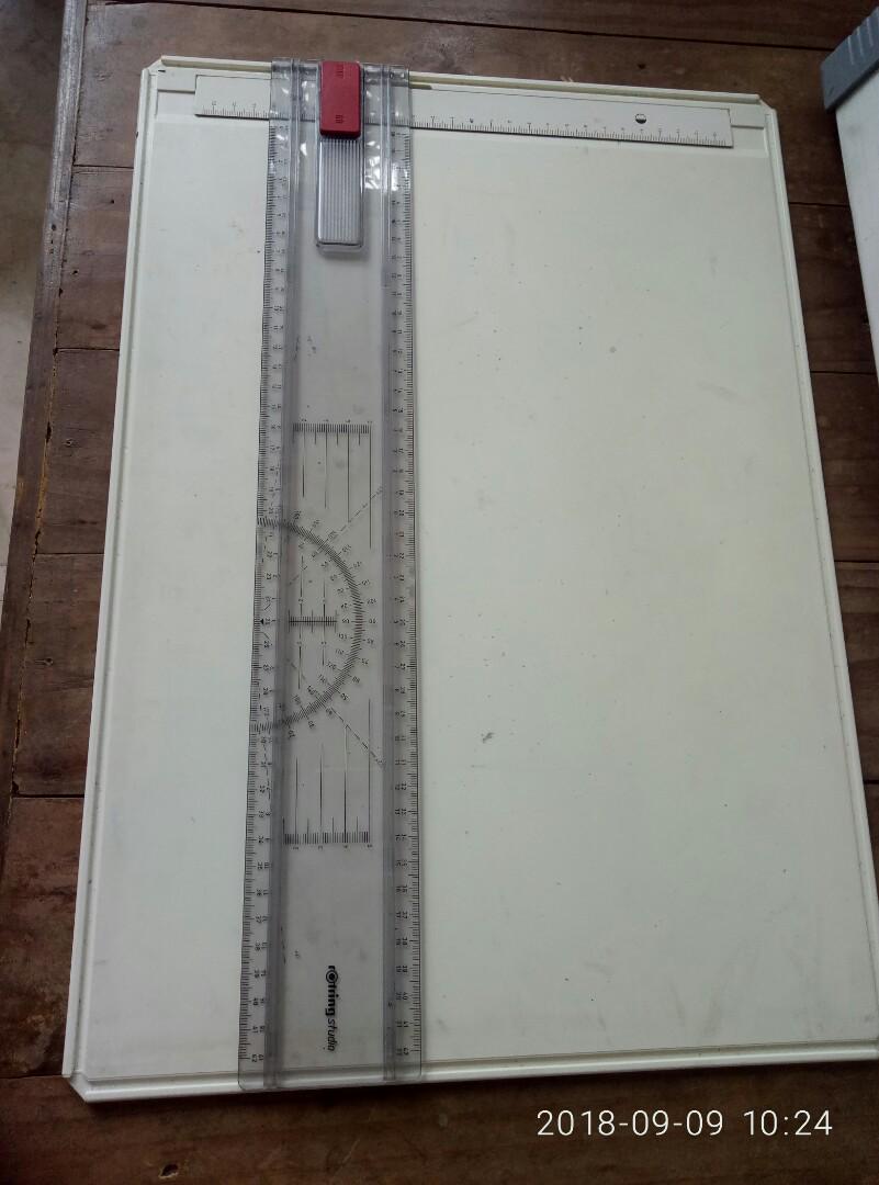 Rotring College A3 drafting board with Case, Hobbies & Toys, Stationary ...
