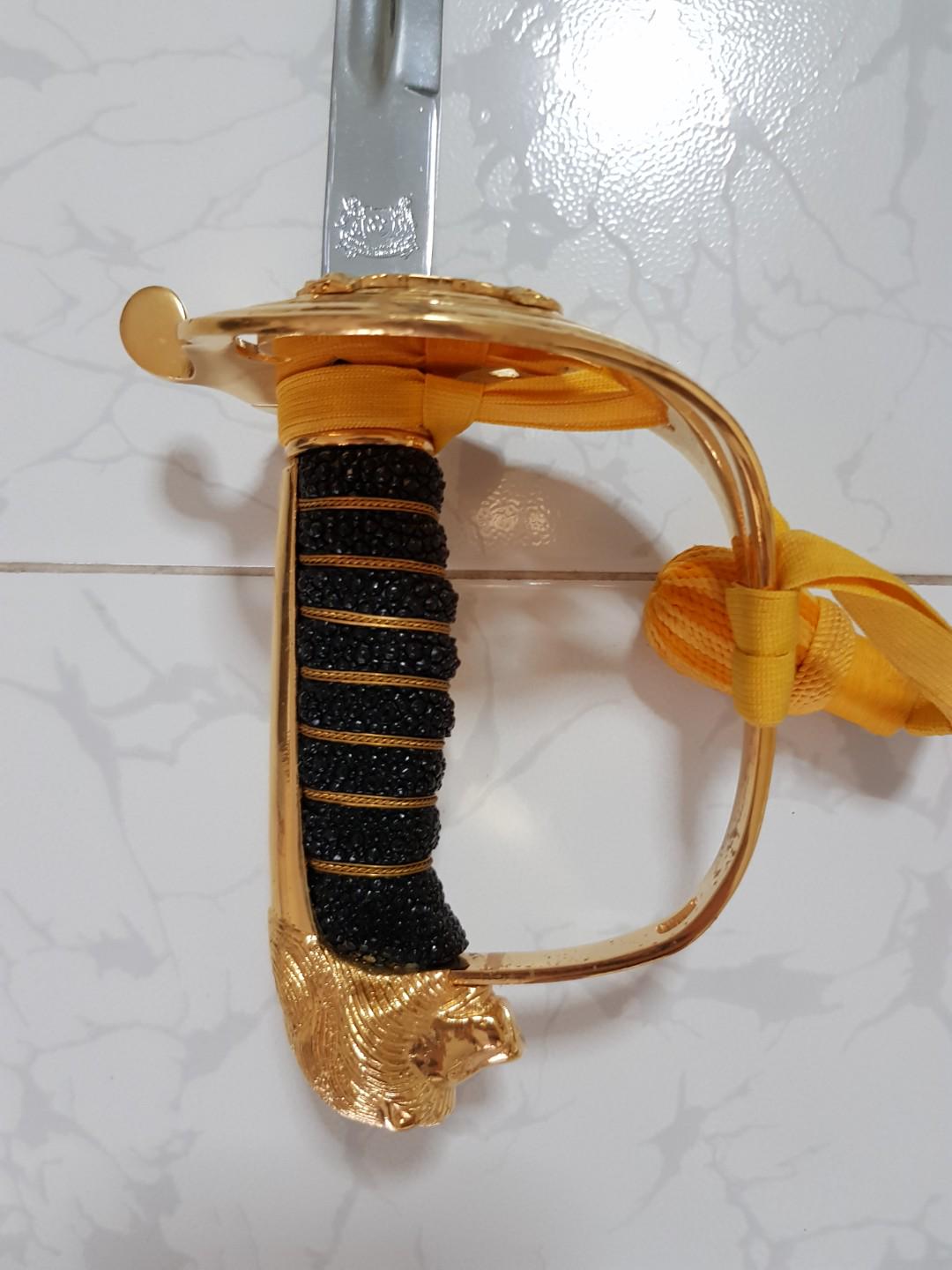 SAF Ceremonial sword, Hobbies & Toys, Memorabilia & Collectibles ...