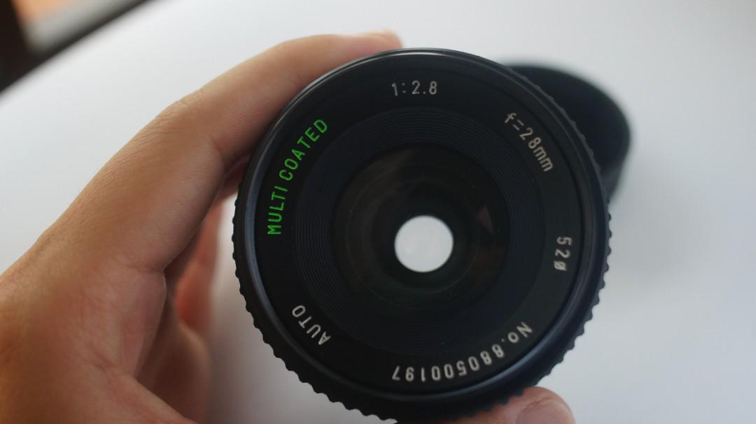 Sears 28mm f:2.8 Minolta MD mount, Photography, Lens & Kits on Carousell