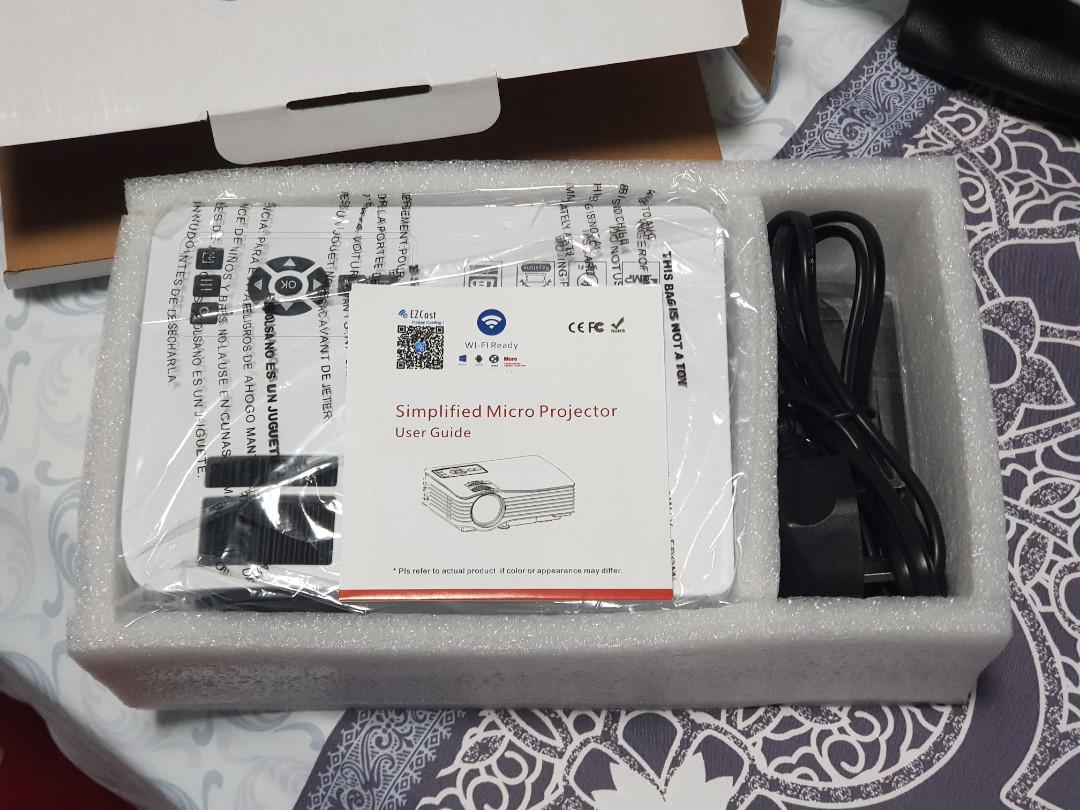 SMP Wifi Ready LED Projector, TV & Home Appliances, TV & Entertainment ...