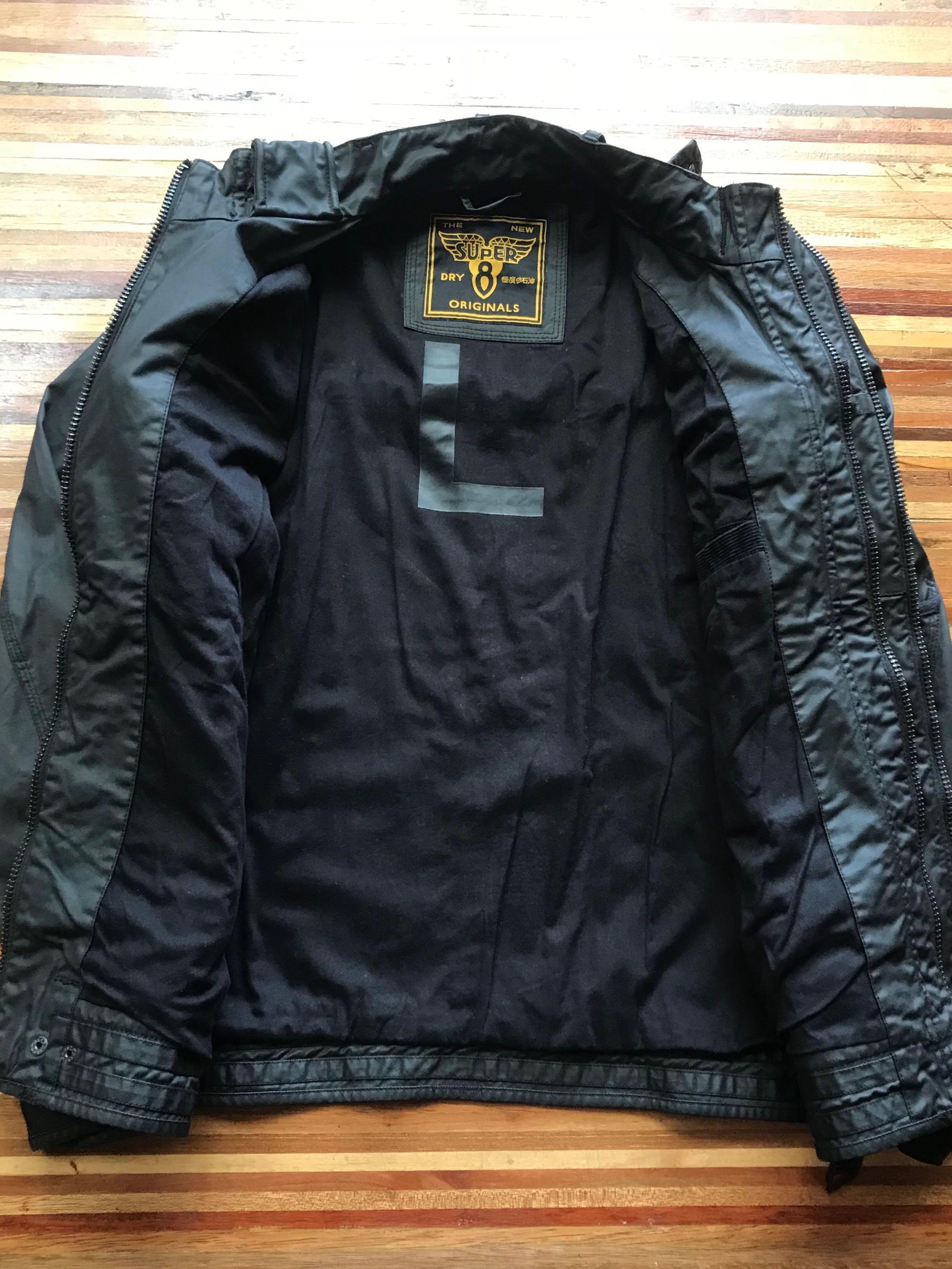Superdry Super 8 Biker Jacket, Men's Fashion, Coats, Jackets and ...