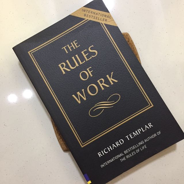 The Rules of Work by Richard Templar, Hobbies & Toys, Books & Magazines ...