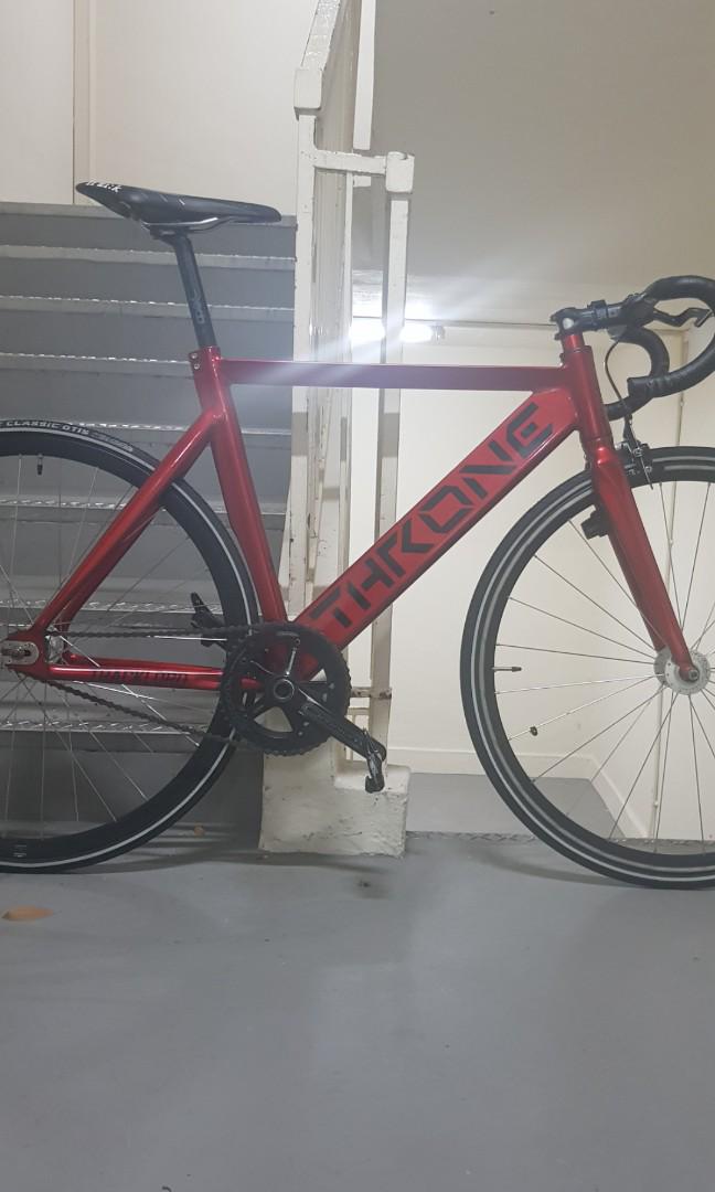 Throne Tracklord Frameset, Sports Equipment, Bicycles & Parts, Bicycles ...