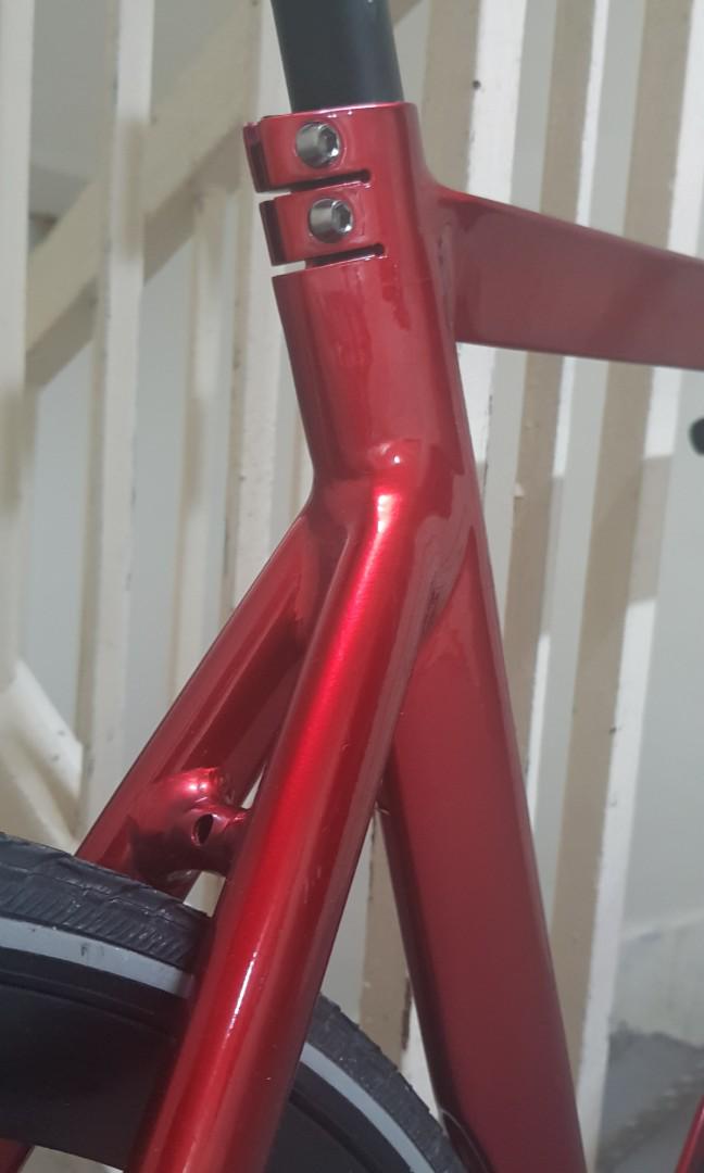 Throne Tracklord Frameset, Sports Equipment, Bicycles & Parts, Bicycles ...