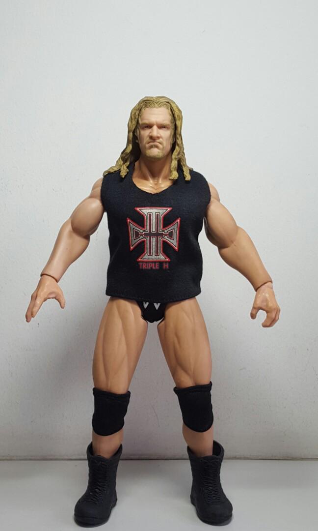Triple H HHH Jakks Pacific 12 inch 1/6 scale 30 cm WWE WWF wrestling ...
