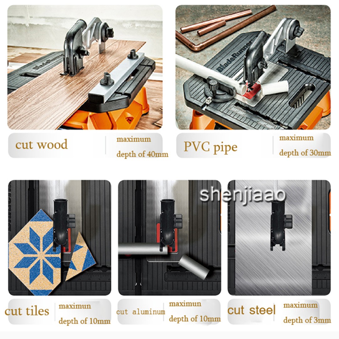 WORX WX572 650 W Blade Runner Table Saw, Furniture & Home Living, Home ...