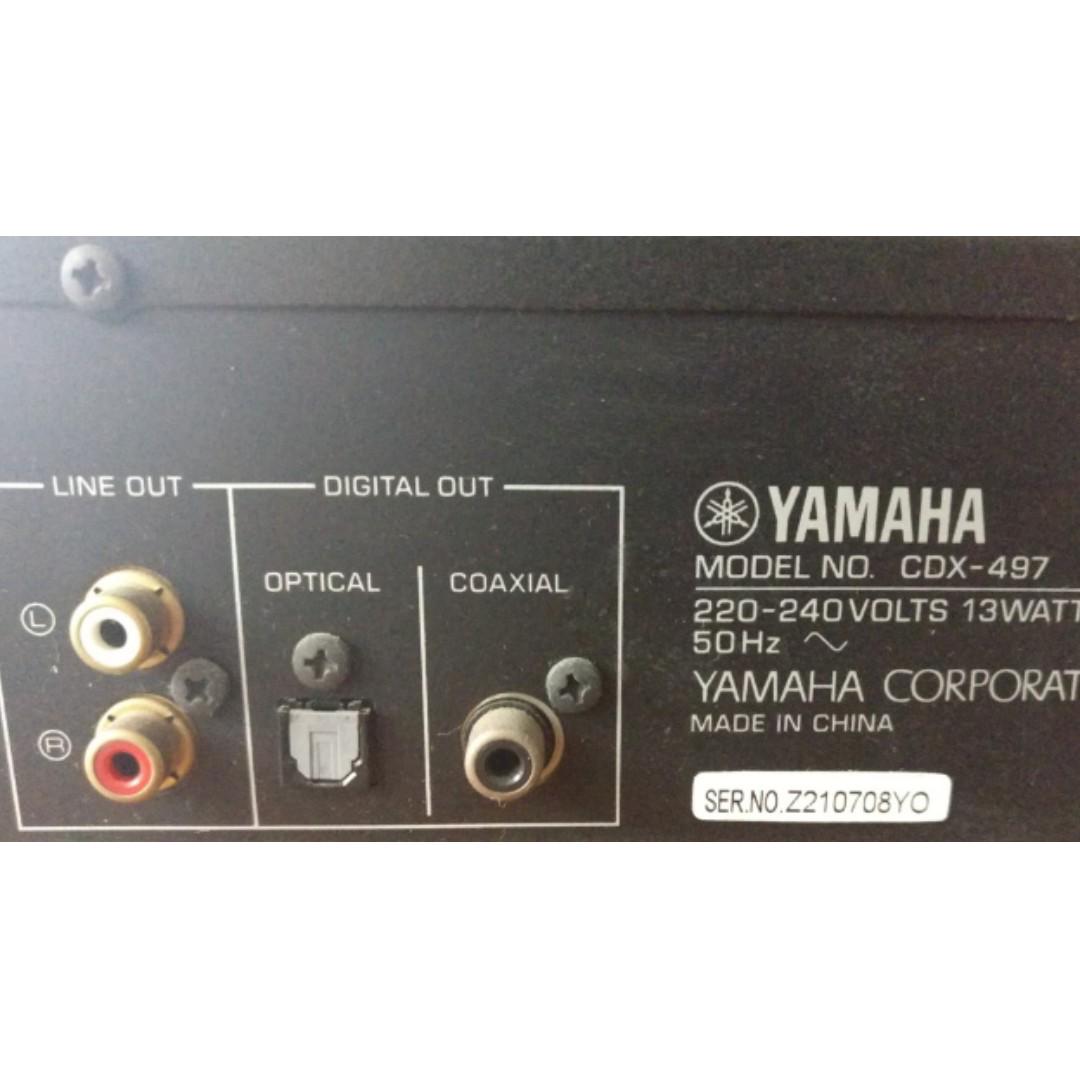 Yamaha CD player, Audio, Portable Music Players on Carousell