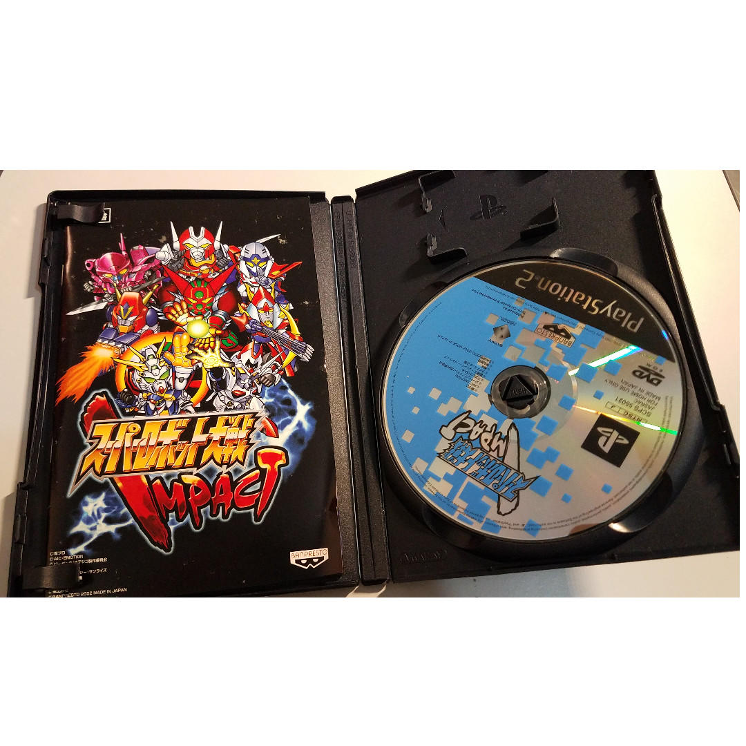 機戰 超級機械人大戰 srw impact Super Robot Wars 限定版 ps2 PlayStation 古鐵 Alteisen ...