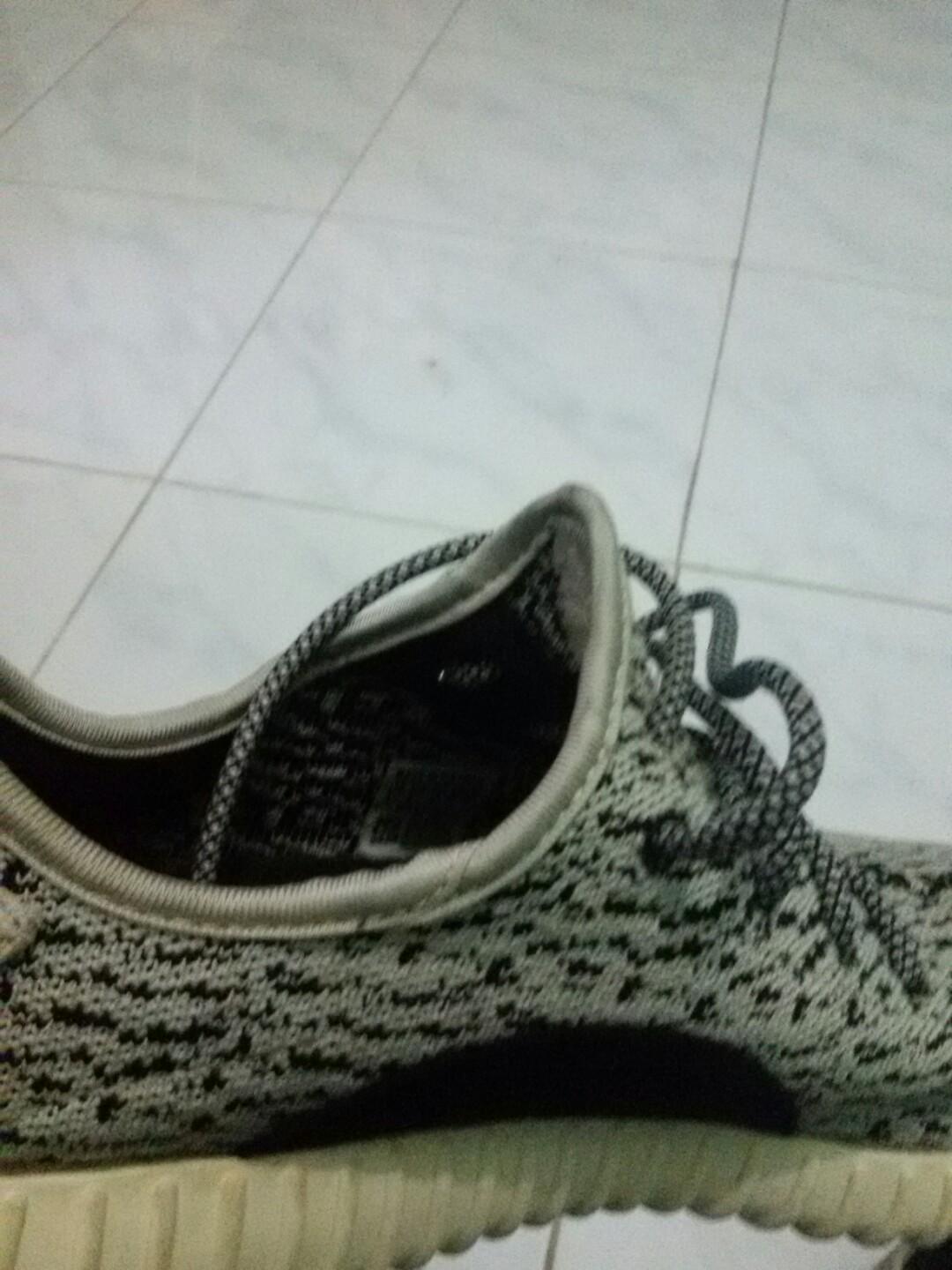 Adidas Yeezy turtle dove, Fesyen Pria, Sepatu di Carousell