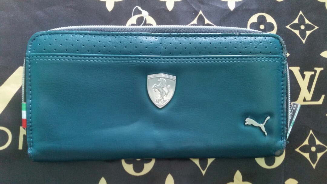 Authentic Puma x Ferrari Wallet, Women's Fashion, Bags & Wallets ...