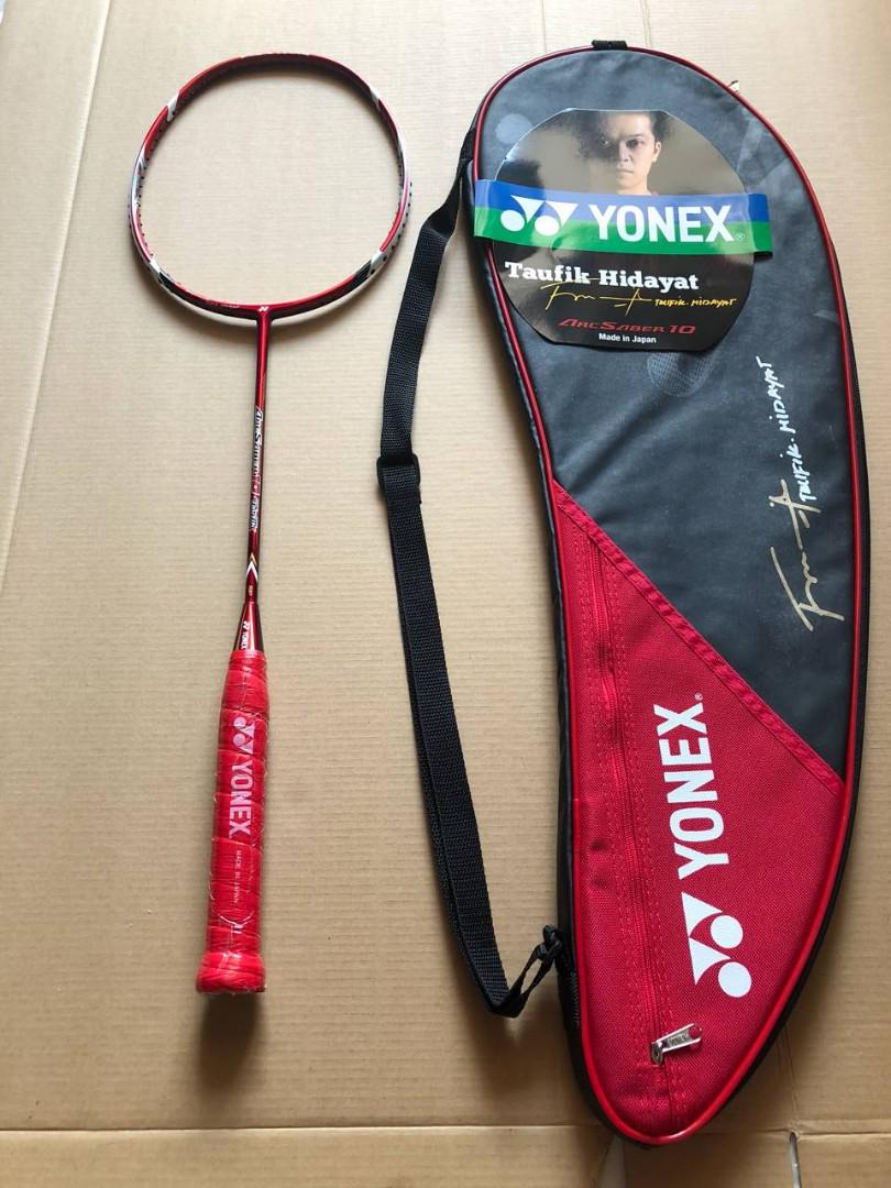 AS 10 Badminton Racket preloved, Sports Equipment, Sports & Games ...