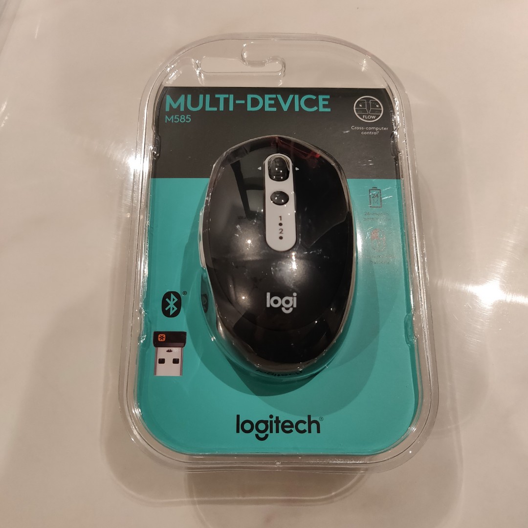 BNIB Logitech M585 Multi-Device Wireless Mouse, Computers & Tech, Parts ...