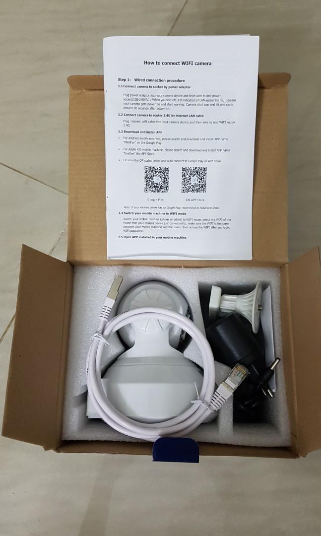 Brand New Owsoo IP Cloud Camera CCTV Survelliance, Furniture & Home ...
