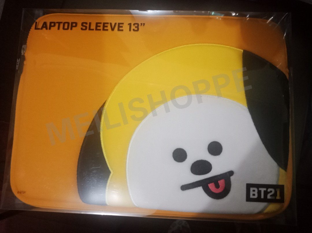 BTS BT21 Official Laptop Sleeve 13" (CHIMMY), Hobbies & Toys ...