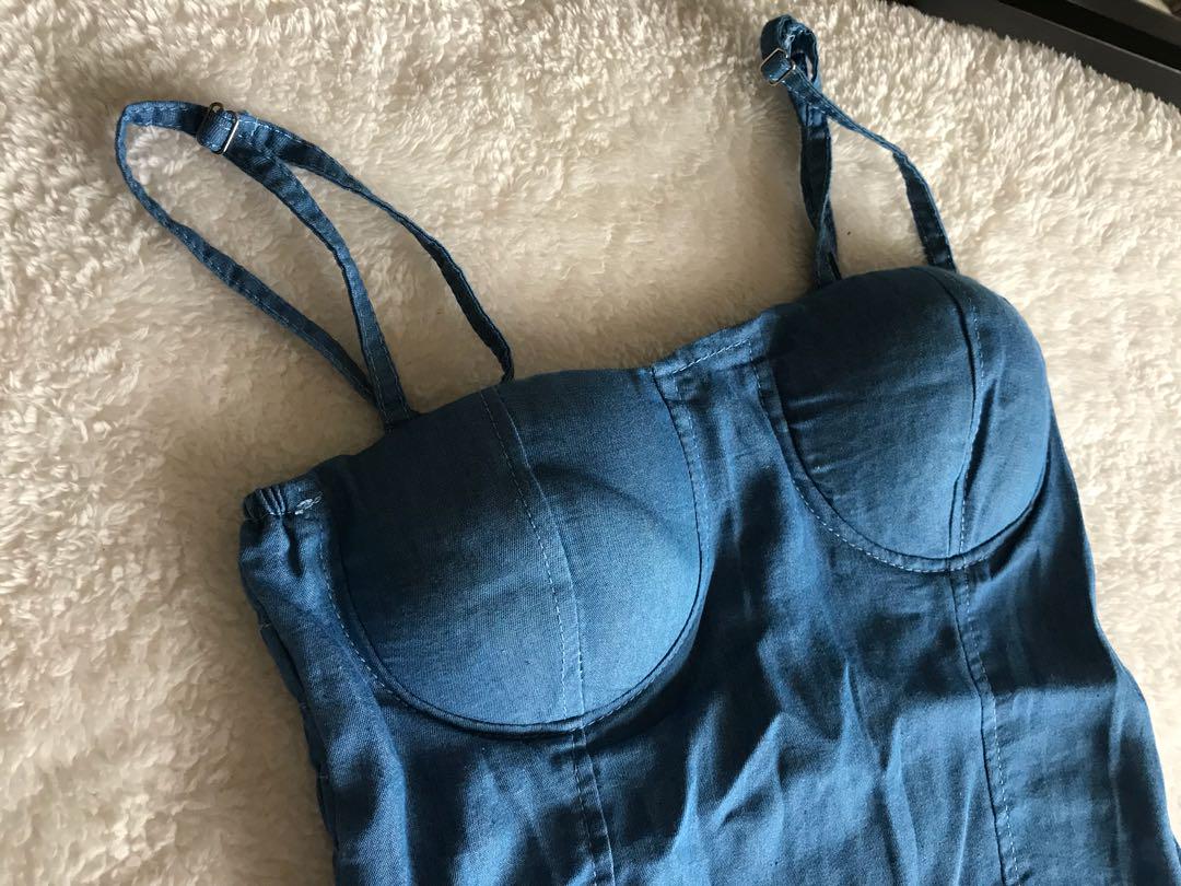 Corset Maong Top, Women's Fashion, Tops, Others Tops on Carousell