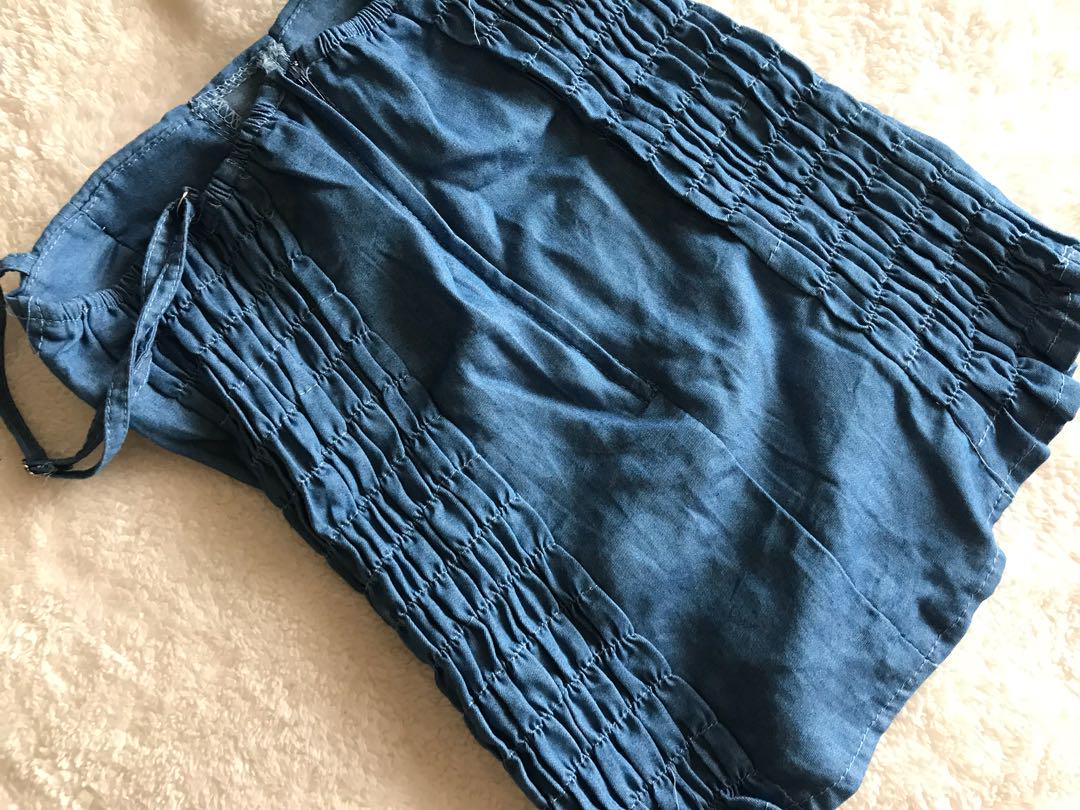 Corset Maong Top, Women's Fashion, Tops, Others Tops on Carousell