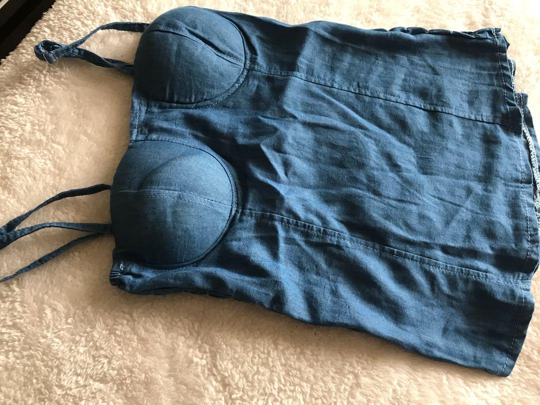 Corset Maong Top, Women's Fashion, Tops, Others Tops on Carousell