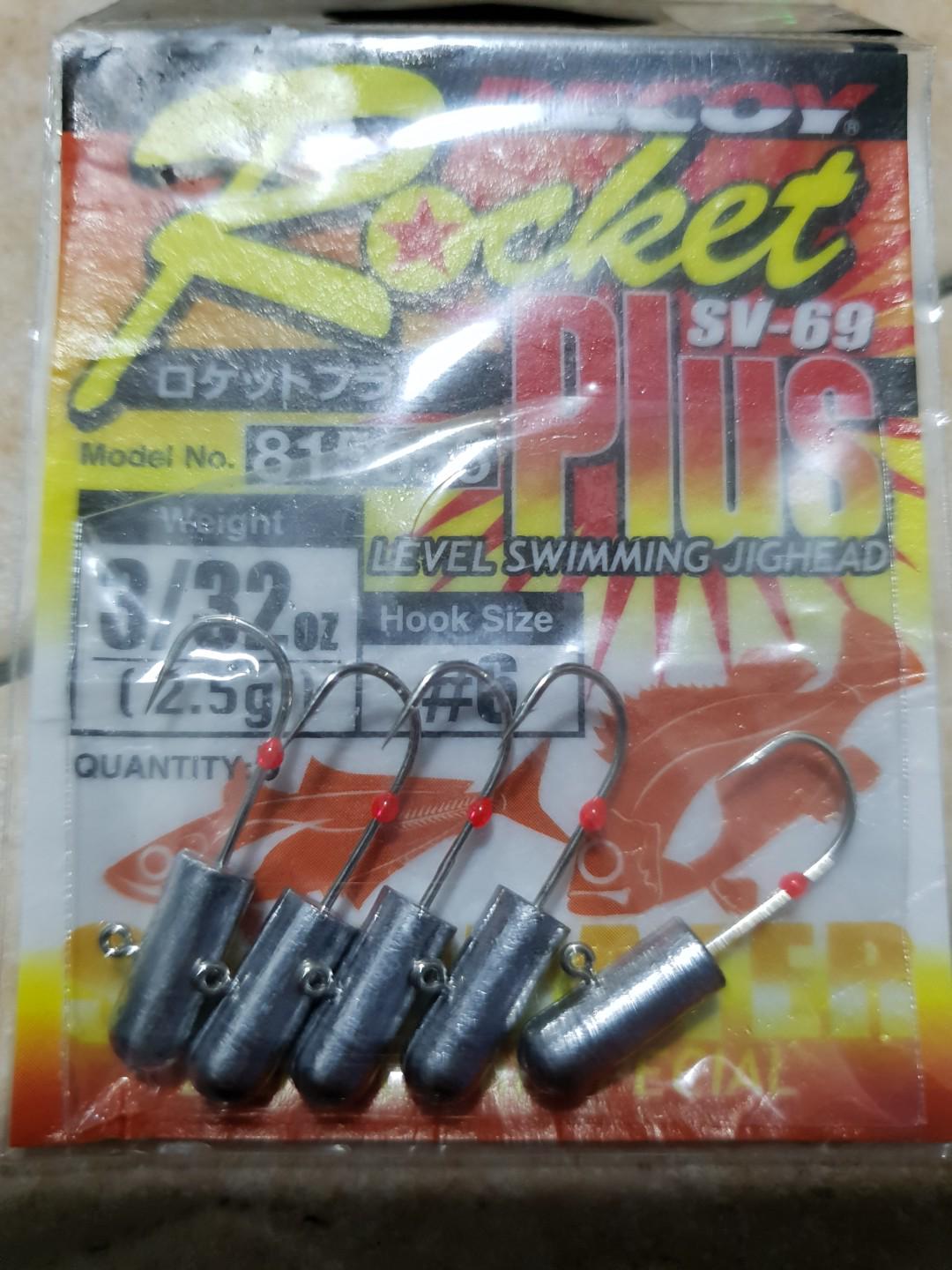 Decoy rocket jig head 2.5g, Sports Equipment, Fishing on Carousell