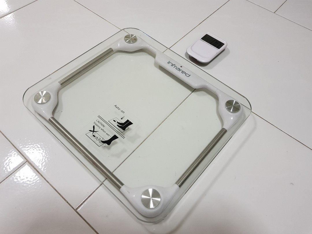 Digital Weighing Scale (Wireless Reader), Health & Nutrition, Health ...