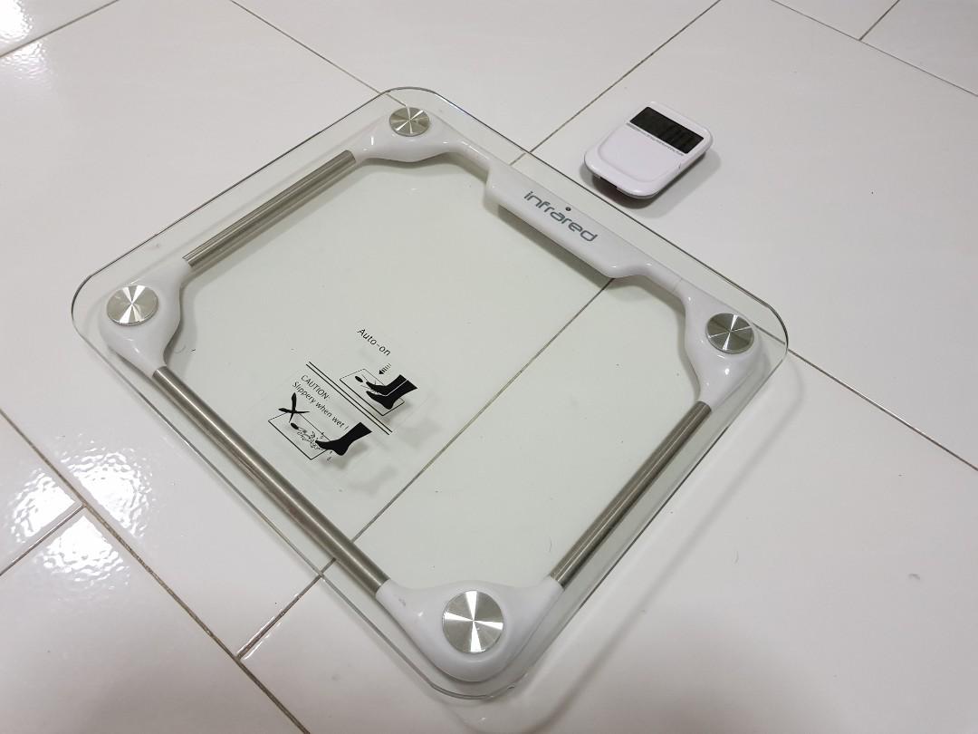 Digital Weighing Scale (Wireless Reader), Health & Nutrition, Health ...