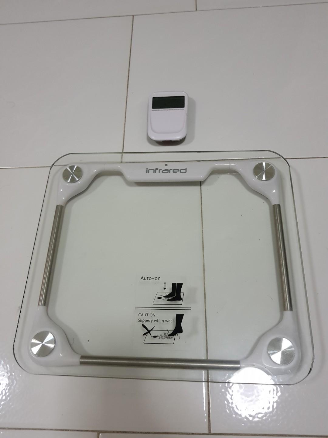 Digital Weighing Scale (Wireless Reader), Health & Nutrition, Health ...