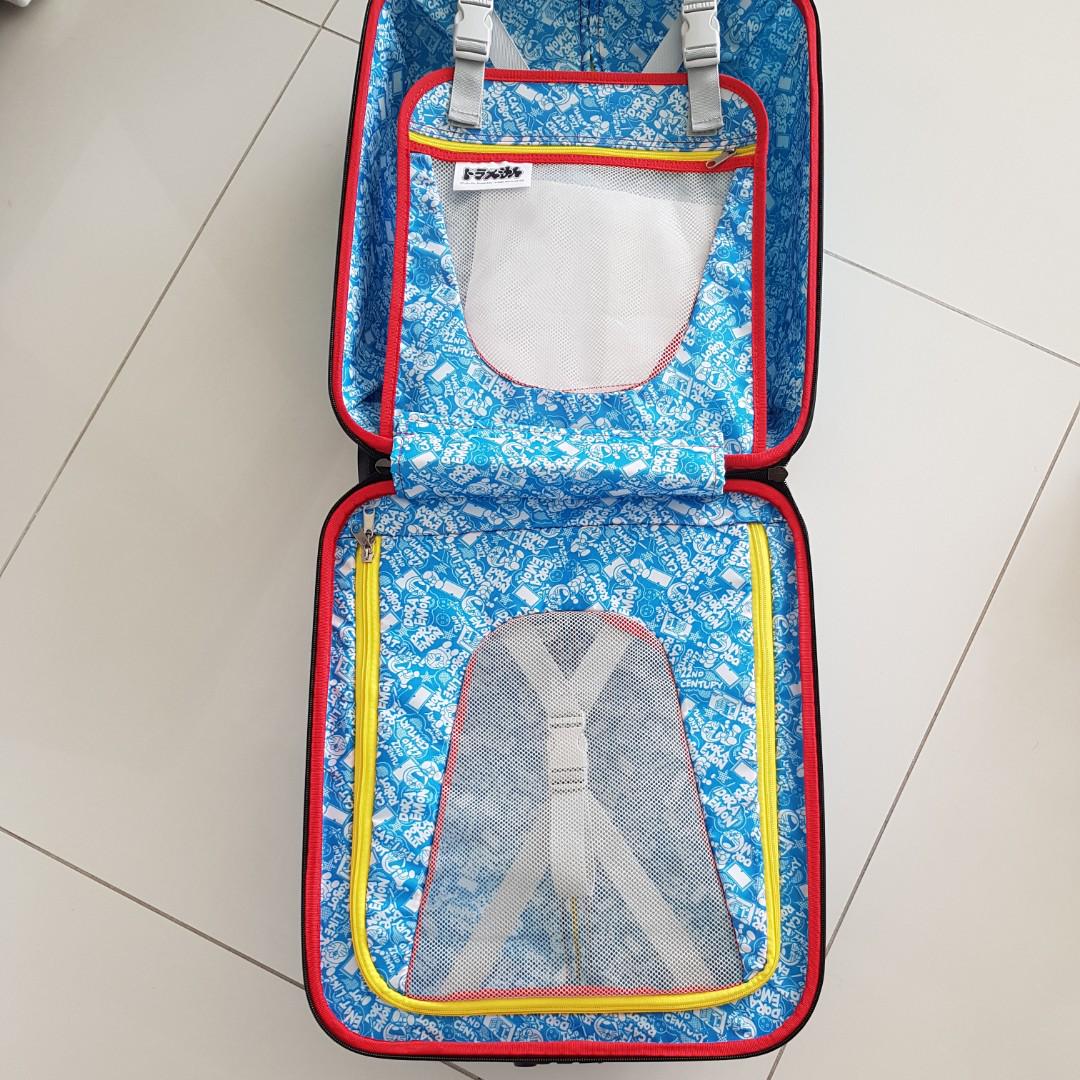 Doraemon cabin luggage, Hobbies & Toys, Travel, Luggage on Carousell