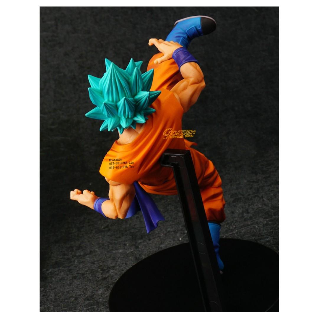 Dragon Ball Z Super Fes Son Goku Fes Super Saiyan God Goku Figures 24cm