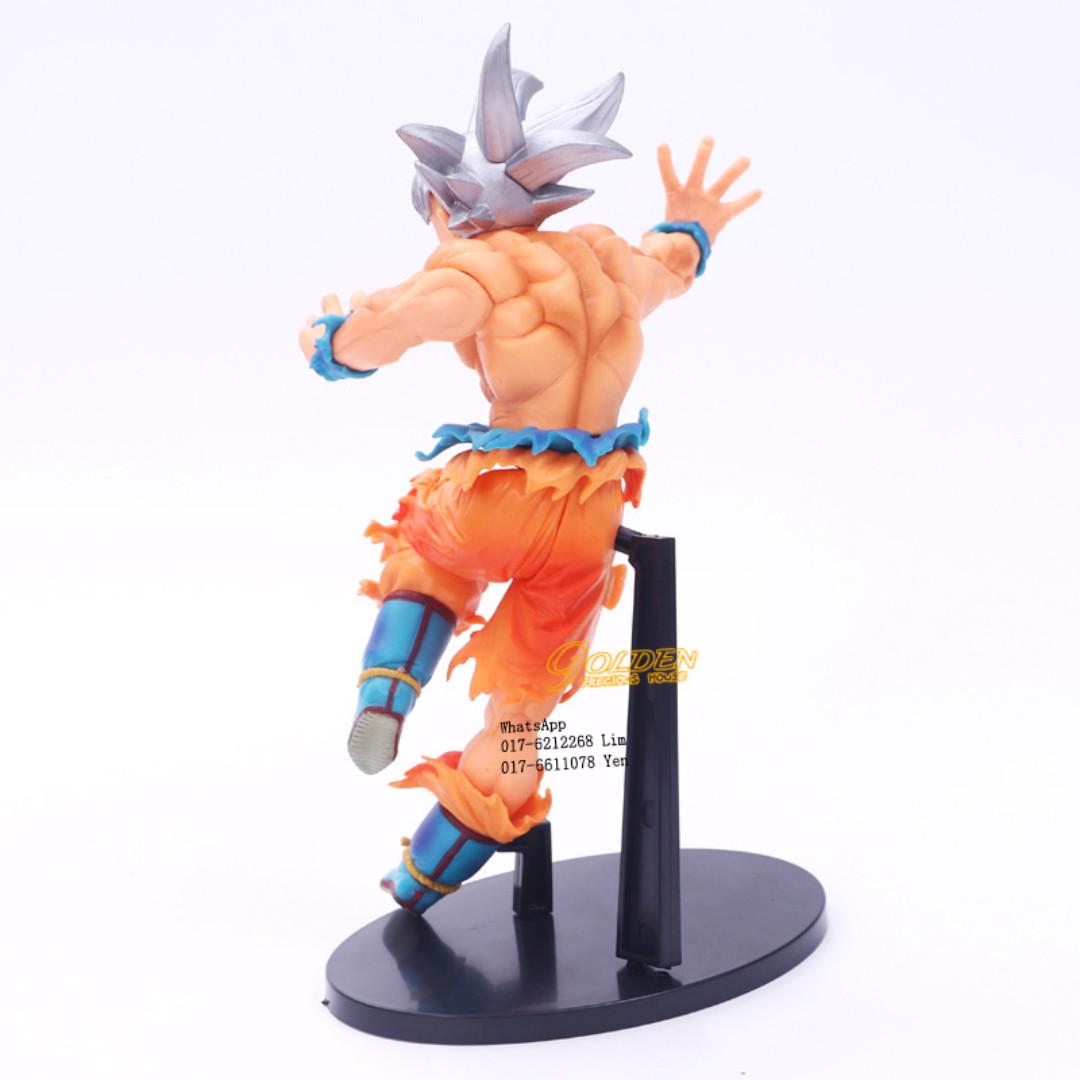 Dragon Ball Z Super Ultra Instinct Goku Figure Son Goku Silver hair ...