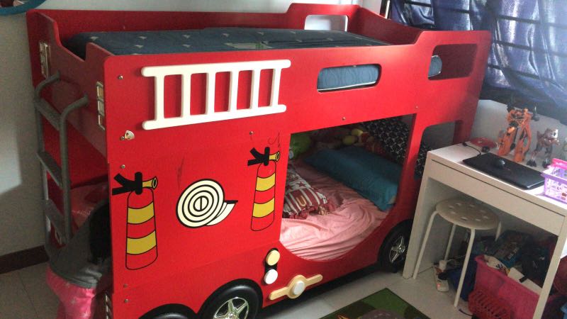 Fireman double deck. Only bed frame, Furniture, Beds & Mattresses on ...