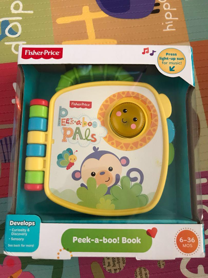 Fisher Price Peek-a-boo! Book, Babies & Kids, Infant Playtime on Carousell