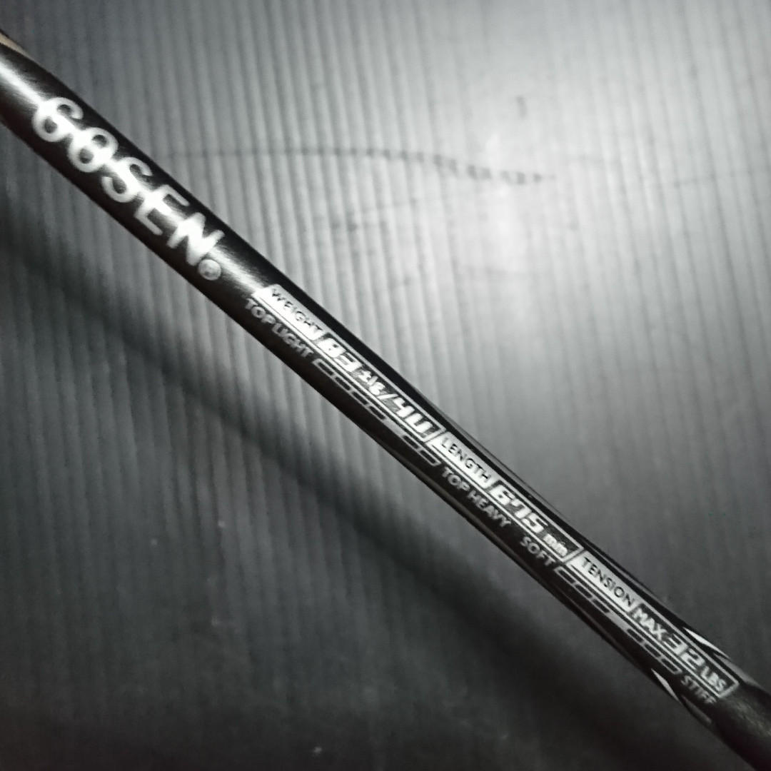 GOSEN inferno racket, Sports Equipment, Sports & Games, Racket & Ball Sports on Carousell