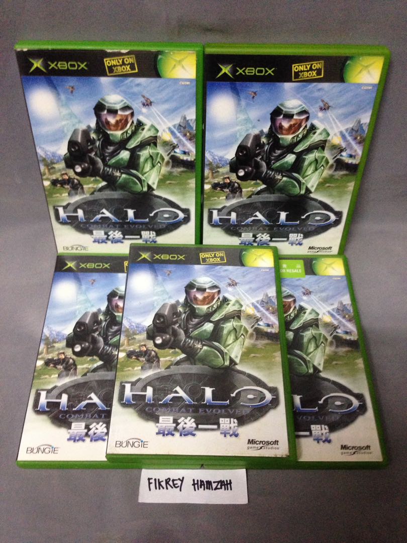 Halo xbox 1st gen, Video Gaming, Video Games, Xbox on Carousell