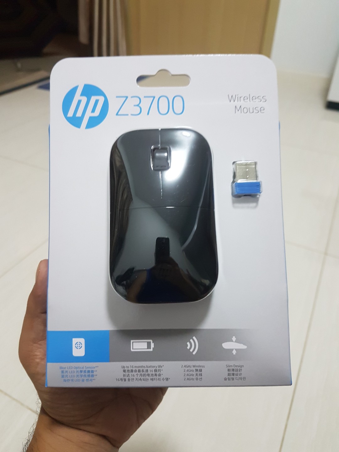 Hp Black Wireless Mouse Computers Tech Parts Accessories Mouse Mousepads On Carousell